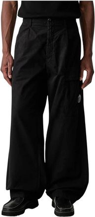 C.P. Company C.p. Company, Homme, Pantalons, Noir, Taille: XL Wide Pantalons