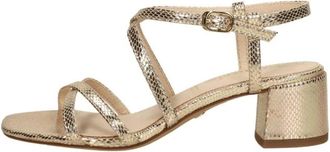 Tamaris Femme, Chaussures, Beige, Taille: 37 EU Sandales &agrave; talons