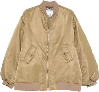 Frankie Shop Femme, Vestes, Vert, Taille: 36 FR Blouson Bomber &agrave; Bord-C&ocirc;tes