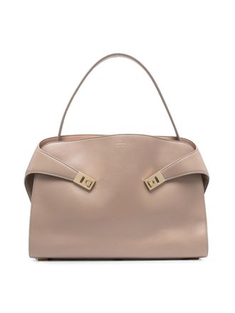 Ferragamo Schultertasche - Grau