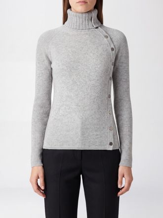 Sportmax Schmal geschnittener Rollkragenpullover aus reiner Schurwolle