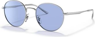 Ray-Ban Rb3681 Sonnenbrillen Silber Fassung Blau Glas 50-20