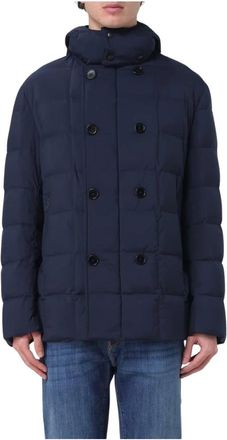 Fay Doudoune Double-Boutonnage - Homme - Vestes - Bleu - Taille: XL