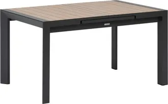 Hesperide Hesperide - Table de jardin extensible &Eacute;vasion effet bois honey & graphite 8 places lates en aluminium - Hesp&eacute;ride