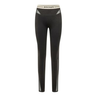 Palm Angels Logo Active Leggings - - Trousers - Damen - Schwarzk - S