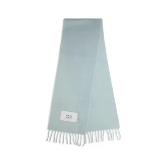 Maison Kitsun&eacute; Baby Alpaca Scarf - Blue