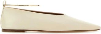 Jil Sander Femme, Chaussures, Blanc, Taille: 37 1/2 EU Ballerina