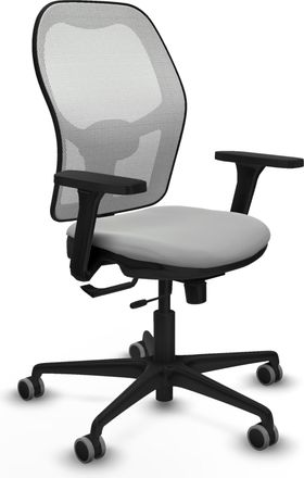 Piqueras y Crespo Jorquera verstellbarer Schreibtischstuhl mit 3D-Armen, h&ouml;henverstellbare Lendenwirbelst&uuml;tze, ausgestattet mit Syncro/Traslack und injiziertem Schaumst