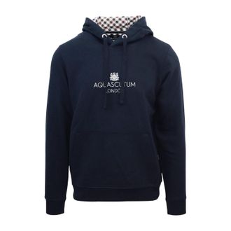Aquascutum Kapuzenpullover f&uuml;r Herren (Marine)