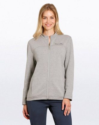 Hajo Sweatjacke Damen Freizeitjacke Premium Komfort