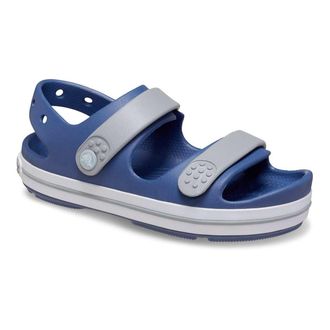 Crocs Unisex Kinder Crocband Cruiser Sandal T Sandalen, Bijou Blue/Light Grey, 19/20 EU
