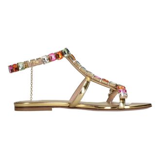 Gedebe Flache Schuhe Golden - - Shoes - Damen - Mehrfarbig - 37 EU
