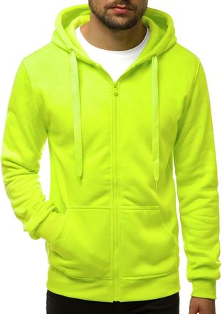 OZONEE Herren Kapuzenpullover Sweatjacke Sweatshirt Farbvarianten Kapuzenjacke Kapuzenpulli mit Rei&szlig;verschluss Langarm Hoodie Sport Style Casual Fitness Trai