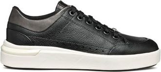 Geox Femme D DALYLA A Basket, Black/Gun, 38 EU