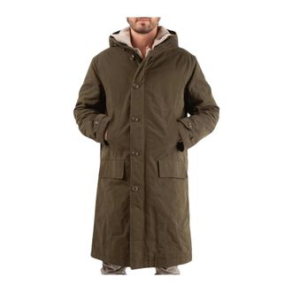 Aspesi Milit&auml;rstil Baumwollparka - - Coats - Herren - Gr&uuml;n - XL