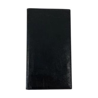 Burberry Pre-owned Lizard Long Wallet - - Pre-owned - Herren - Schwarzk - ONE SIZE