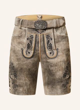 Spieth & Wensky Trachten-Lederhose Basil grau