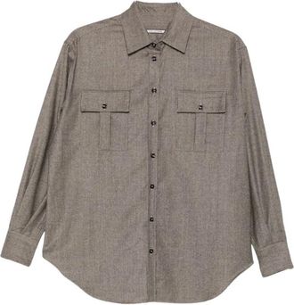 Tagliatore Damen, Blusen & Hemden, Braun, XLGr&ouml;&szlig;e