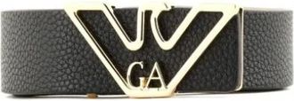Emporio Armani Homme, Accessoires, Noir, Taille: ONE Size Logo Belt