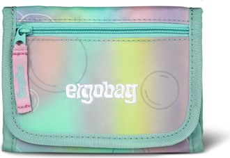 Ergobag Brustbeutel Geldbeutel, Mini Portemonnaie mit Kleingeldfach, Sichtfenster für Mädchen und Jungen