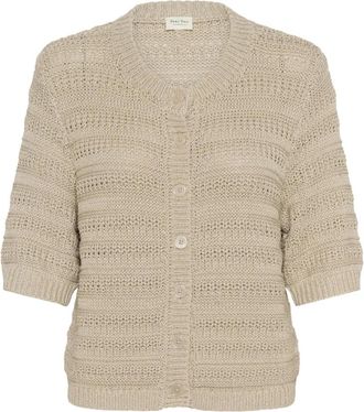 Part Two Femme, Pulls, Brun, Taille: 38 FR Cardigan