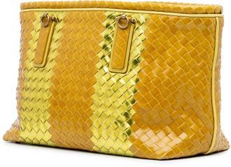 Bottega Veneta Shopper - Leather Intrecciato Tote - Gr. unisize - in Gelb - f&uuml;r Damen