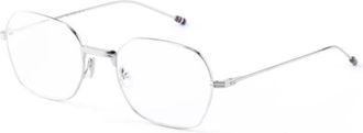 Thom Browne Titanium Rectangular Eyeglasses - - Accessories - unisex - Grau - 54 MM