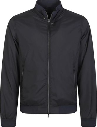 Herno Homme, Vestes, Bleu, Taille: XL Ecoage Bomber Jacket