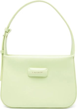 Lacoste sac cabas à logo appliqué - Vert