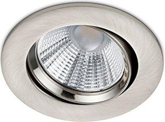 Trio Leuchten LED Einbauleuchten Pamir 650510107, Metall Nickel matt, inkl. 5,5 Watt LED