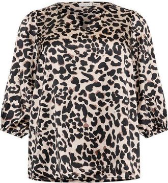 Kaffe Curve Langarmbluse Langarm-Bluse KCmegda Große Größen