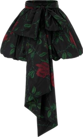 Blumarine Palloncino Mini Skirt - Black