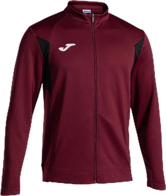 Joma Herren-Sweatshirt - Winner III - Reißverschluss, Bordeaux schwarz, M