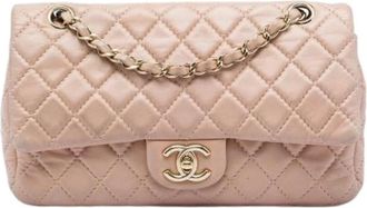 Chanel Pre-owned Classic Flap - Femme - Pre-owned - Beige - Taille: ONE Size