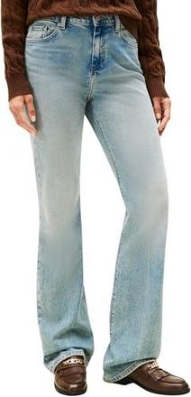 Tommy Hilfiger Jean Femme Kyle Bootcut Taille Mi-Haute, Bleu (Kyle), 33W/28L