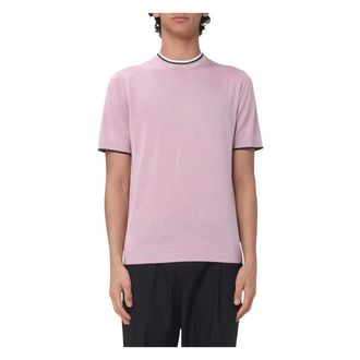 Paolo Pecora Girocollo T-shirt - - Knitwear - Herren - Rosa - L