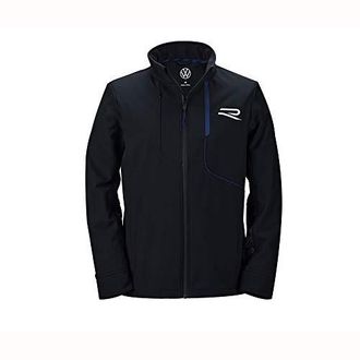 Volkswagen Softshelljacke L, Herren, Schwarz, R Kollektion Veste Softshell L, Homme, Noir, Collection R