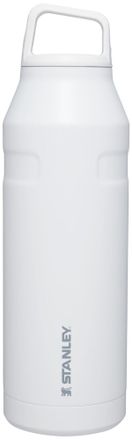 Stanley Stanley IceFlow Trinkflasche mit Deckel und Tragegriff, 1,5 l, breiter &Ouml;ffnungsdeckel, leicht und auslaufsicher, f&uuml;r Reisen und Sport, isolierter Edel