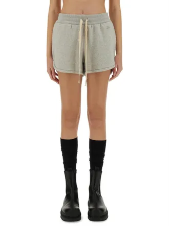 Jil Sander Cotton Terry Bermudas - Gray