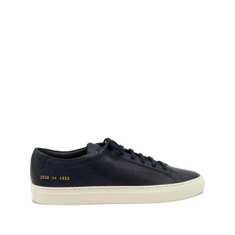 Common Projects Homme, Chaussures, Bleu, Taille: 43 EU Baskets en Cuir Nappa, Fabriquées en Italie