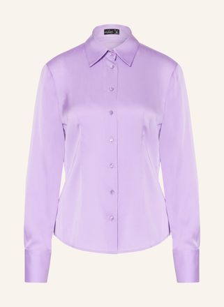 van Laack Van Laack Hemdbluse Vl-Uliz-Xx Aus Seide lila