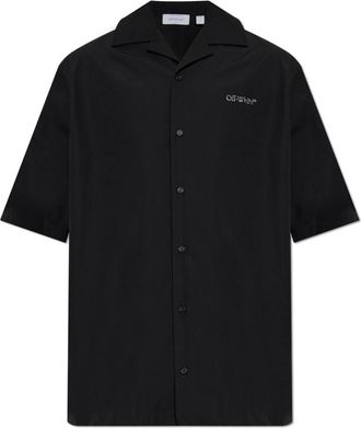 Off-white Homme, Chemises, Noir, Taille: XL Chemise &agrave; manches courtes