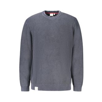 Pepe Jeans London Baumwoll-Pullover mit Rundhalsausschnitt - - Knitwear - Herren - Blau - S