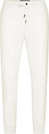 Philipp Plein Homme, Pantalons, Blanc, Taille: 3XL Wool Pantalons Jogger