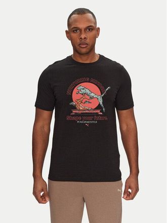 Puma T-Shirt Bonsai 629634 Schwarz Regular Fit