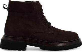 Melluso Bottines &agrave; lacets homme en daim marron u56060, marron, 40 EU