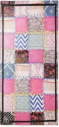 Desigual Accessories Fabric Rectangle Foulard Fou_DINAMITA, Finition du mat&eacute;riau, Taille Unique Femmes