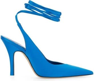 The Attico Hohe Schuhe - Venus Slingback - Gr. 37 (EU) - in Blau - für Damen