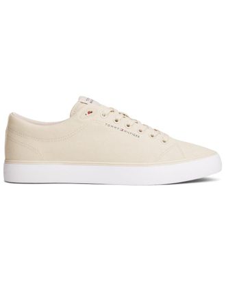 Tommy Hilfiger Sneaker aus einem Textil-Canvas mit Label-Schriftzug in