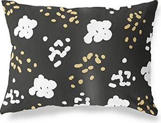 Bonamaison Le Jardin du Lin Kissenbezug Zierkissenbezug Motiv Zufälliges Kissenbezug, Für Bett, Auto, Sofa, Haus, Wohnzimmer, Schlafzimmer, Dekoration, 45x60 Cm 